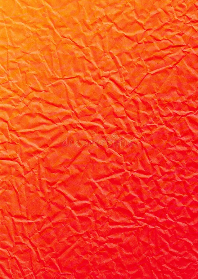 Bright Crumpled Paper with Gradient Stock Image - Image of bright ...