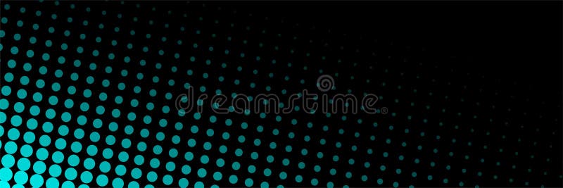 Bright Cyan Blue Minimal Halftone Dots Abstract Background Stock Vector ...