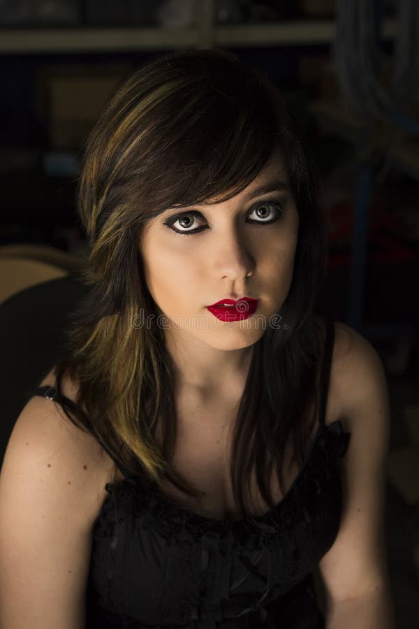 Bright among the Dark stock image. Image of fashion, attractive - 41762325