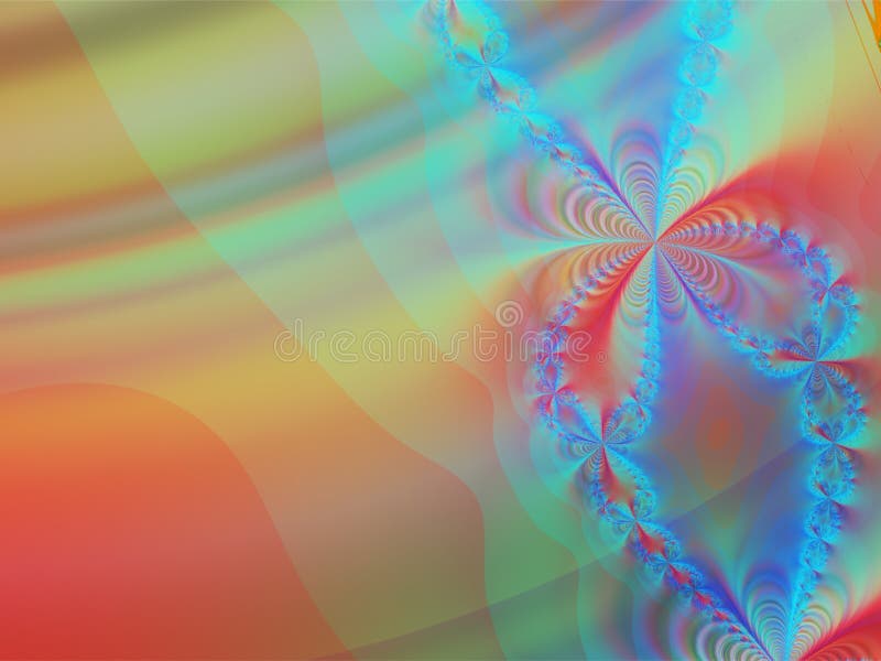 Bright Decorative Blue-red Pattern, Abstract Background Stock ...