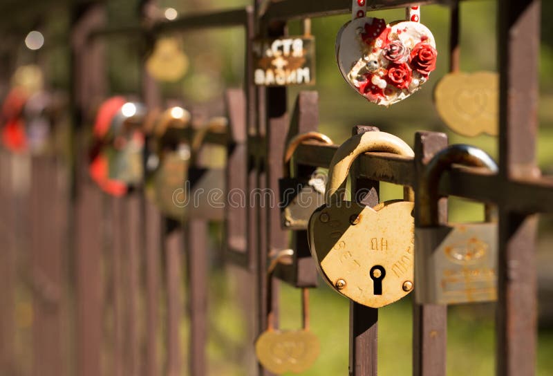 Bright decorative lock editorial stock image. Image of golden - 95180339