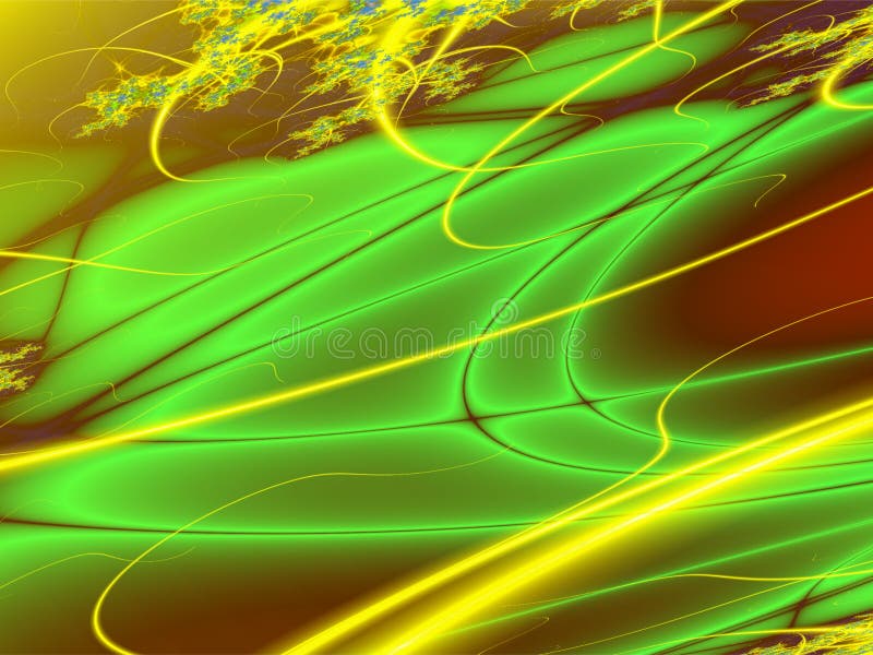 Bright Decorative Yellow-green Pattern, Abstract Background Stock ...