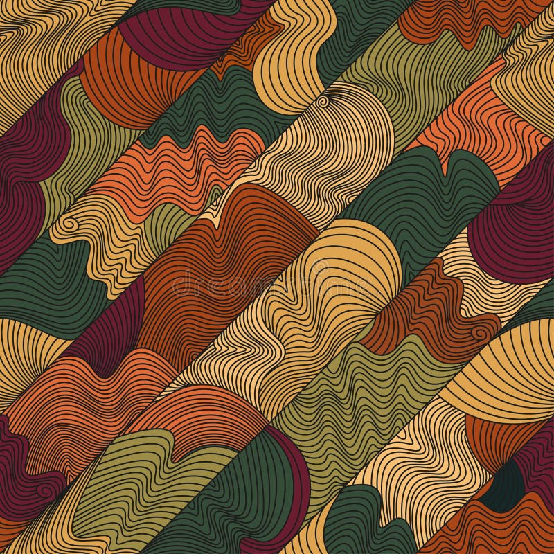 Bright Diagonal Abstraction Seamless Pattern Stock Vector ...