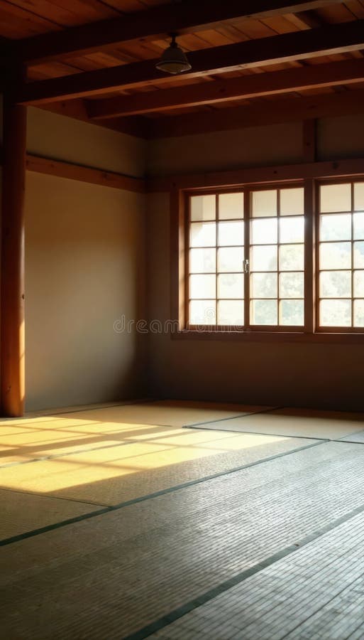 Bright Dojo, Tatami Mats, Prepared for Training, Japanese Style, Light ...