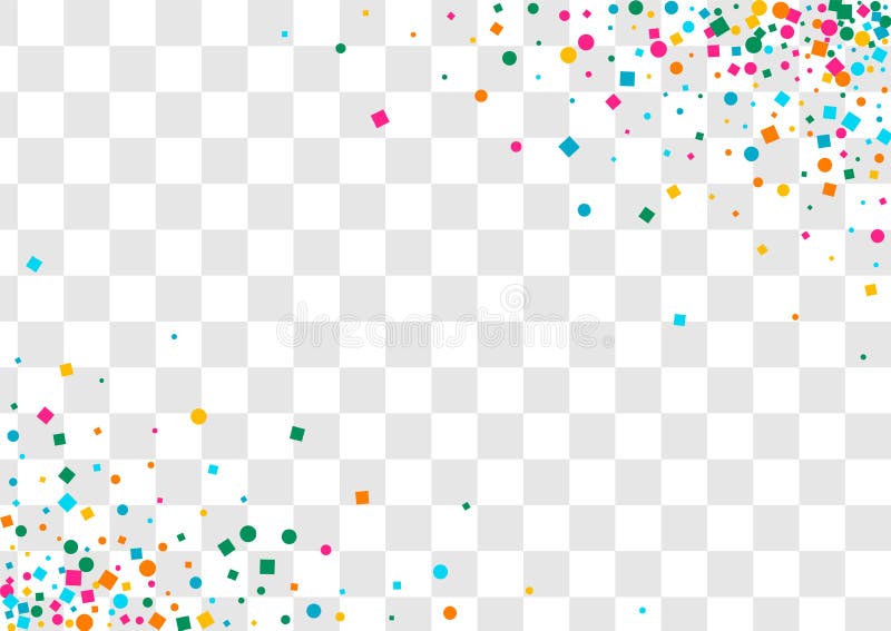 Bright Dot Fun Vector Transparent Background Stock Vector ...