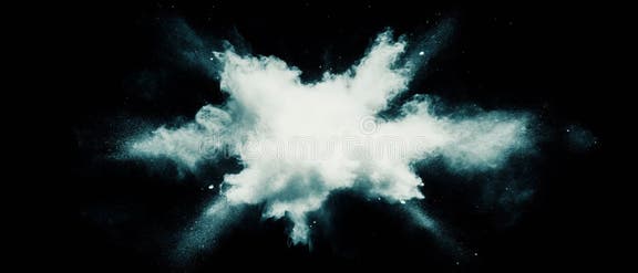 Bright Dust Particles Against a Dark Background Create a Striking High ...