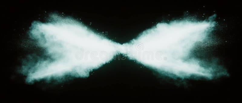 Bright Dust Particles Create a Captivating Overlay Texture Against a ...