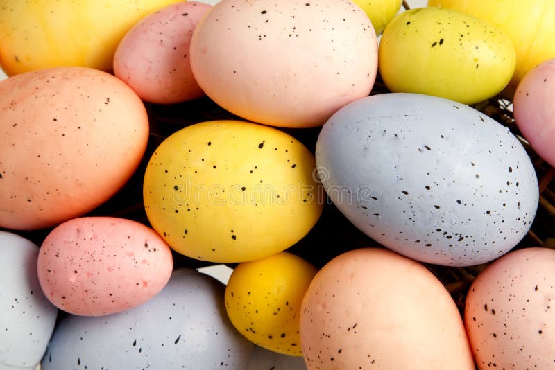 Bright Easter Eggs stock photo. Image of colored, eggs - 67618364