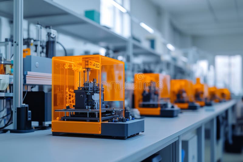 Engineering Lab Showcases Cutting-edge 3D Printing Technology Stock ...