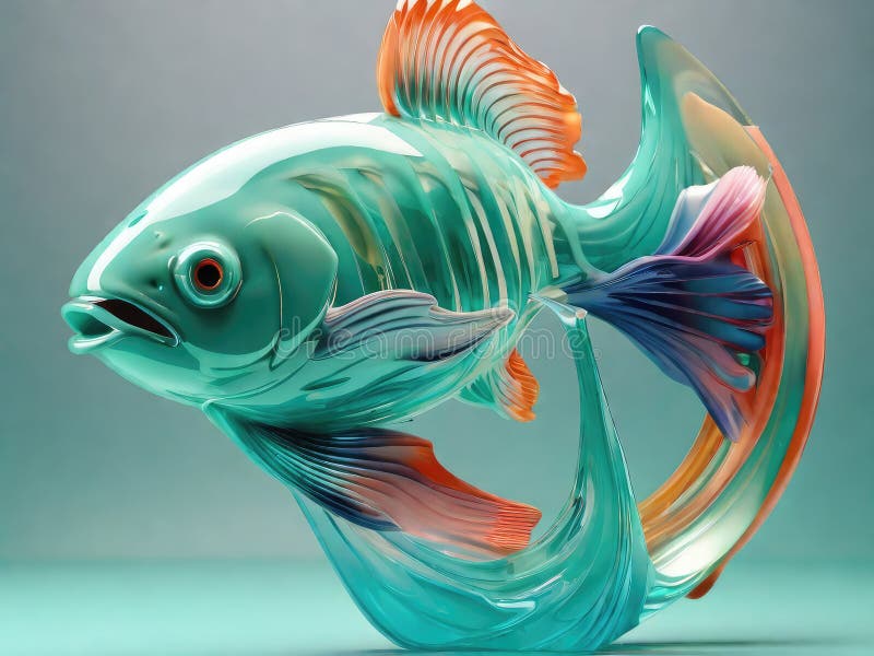 Bright Exotic Fantasy Fish Underwater Stock Photo - Image of aquarium ...
