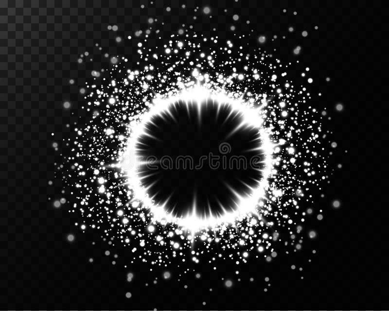 A Bright Explosion Effect Encompassing Sparks and Radiance that ...