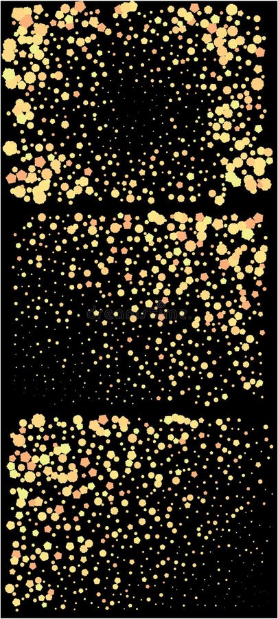 Bright Festive Falling Confetti Stock Illustration - Illustration of ...