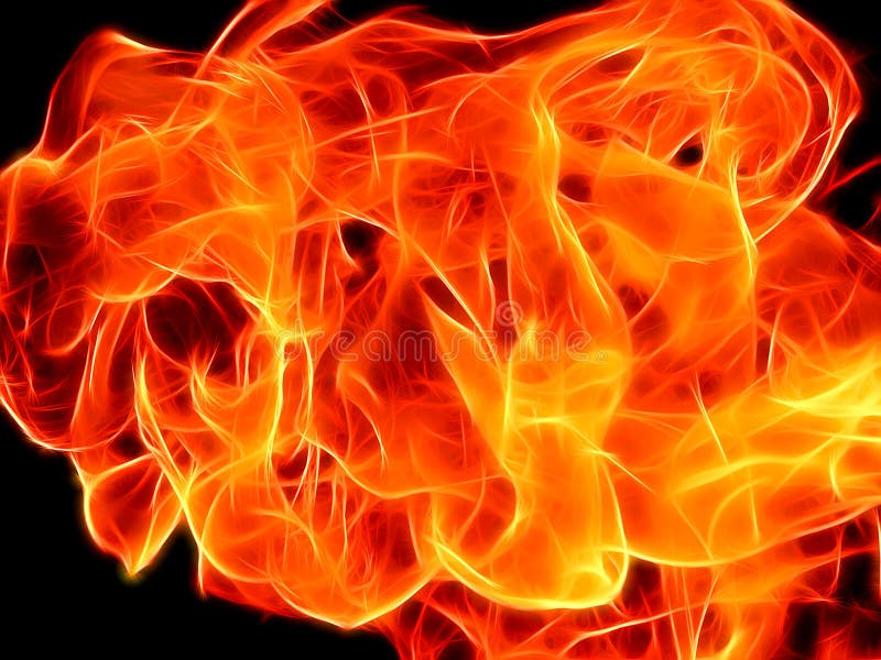 Orange bright flame frame stock image. Image of flammable - 17228901