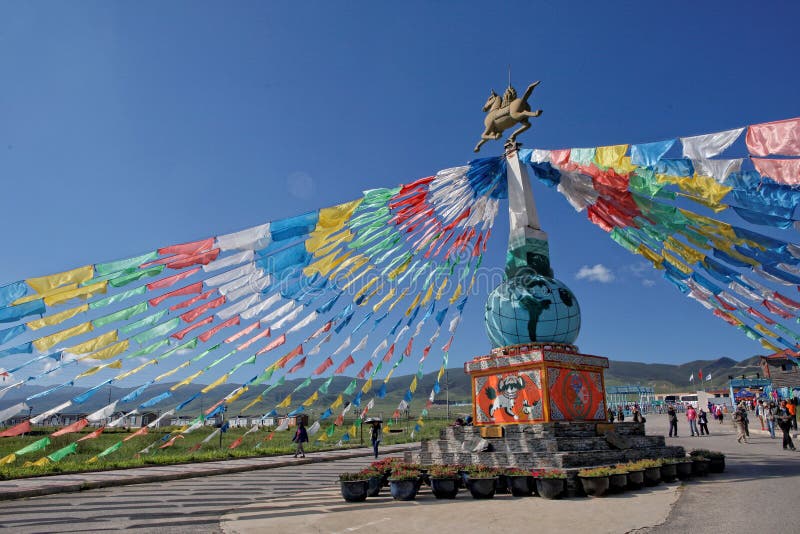 Bright flags in the park editorial stock photo. Image of freedom - 91114233