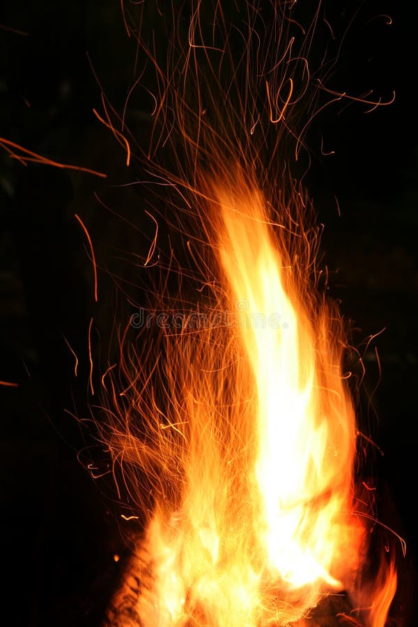 Bright flame stock photo. Image of shiny, furnace, inferno - 9801598