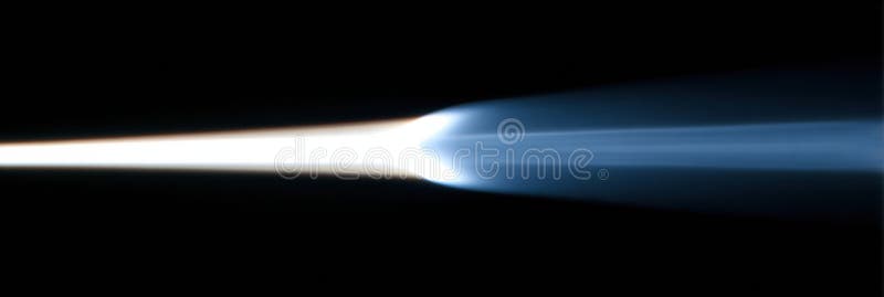 Rocket Engine Firing at Full Thrust during a Night Launch, Creating an ...