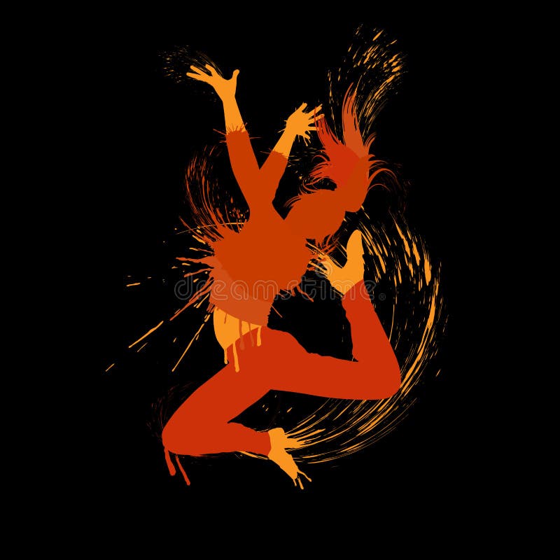 Bright flamy symbol stock vector. Illustration of music - 30552895