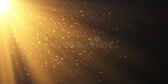 Bright Flash Effect with Rays and Glare. Light Light Blur Effect Stock ...