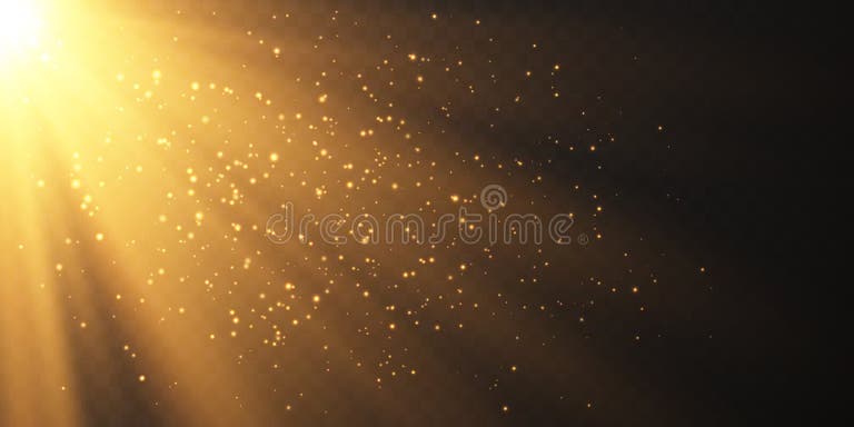 Bright Flash Effect with Rays and Glare. Light Light Blur Effect Stock ...