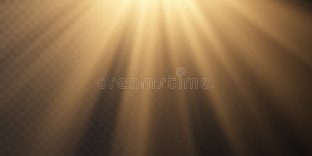 Bright Flash Effect with Rays and Glare. Light Light Blur Effect Stock ...