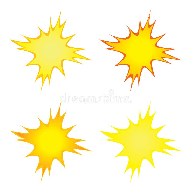 Bright Flashes stock vector. Illustration of light, bright - 6779542