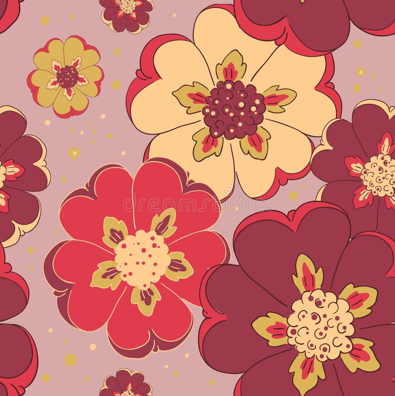 Bright flower border stock illustration. Illustration of stems - 118760