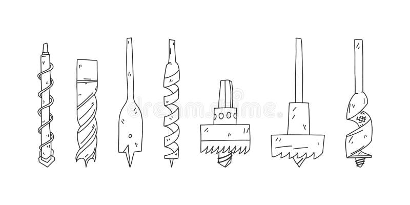 Drill Tool Drawing