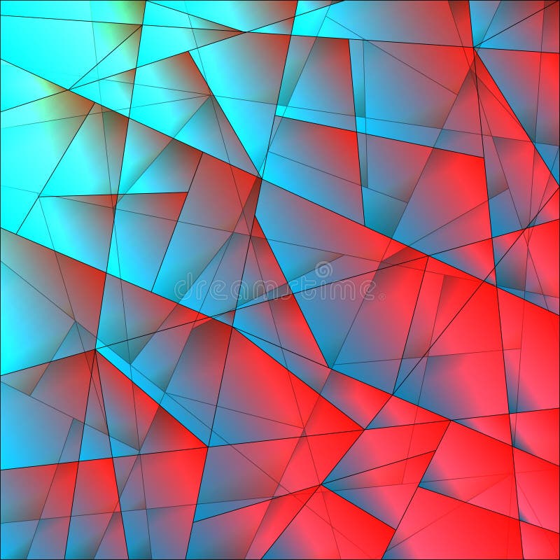 Bright Fragments of Crystals on Irregularly Shaped Green and Yellow ...