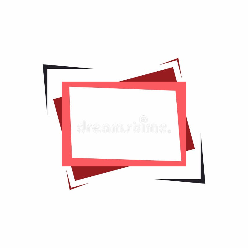 Bright Frame for Text or Banner. Web Design of Banners Stock Vector ...