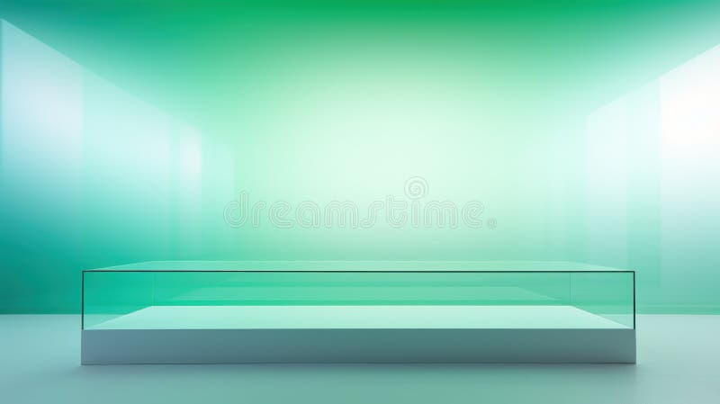 Bright Frosted Glass Effect Virtual Background AI Generated Stock ...
