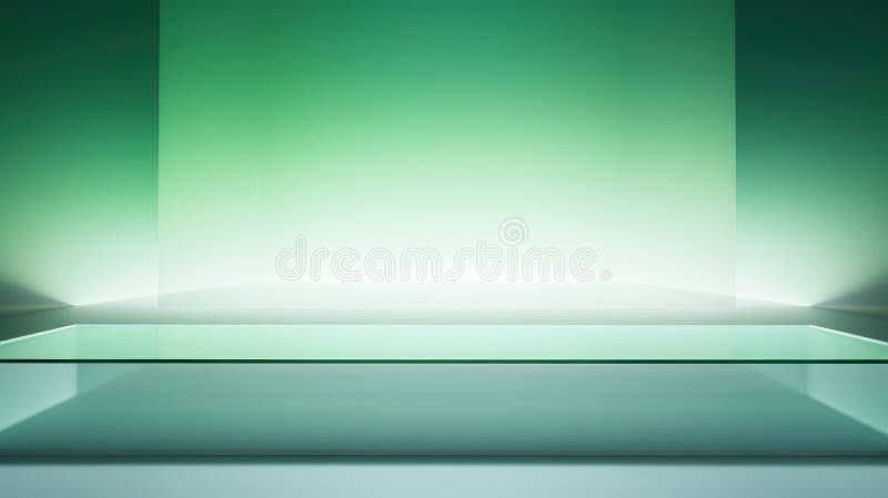 Bright Frosted Glass Effect Virtual Background AI Generated Stock ...