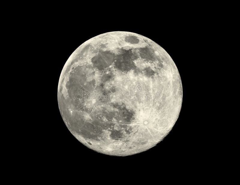 Bright Full Moon stock image. Image of isolated, science - 3610145