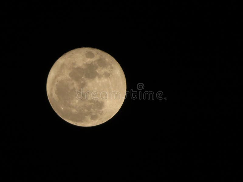 The Bright Full Moon in the Night Stock Image - Image of moonlight ...