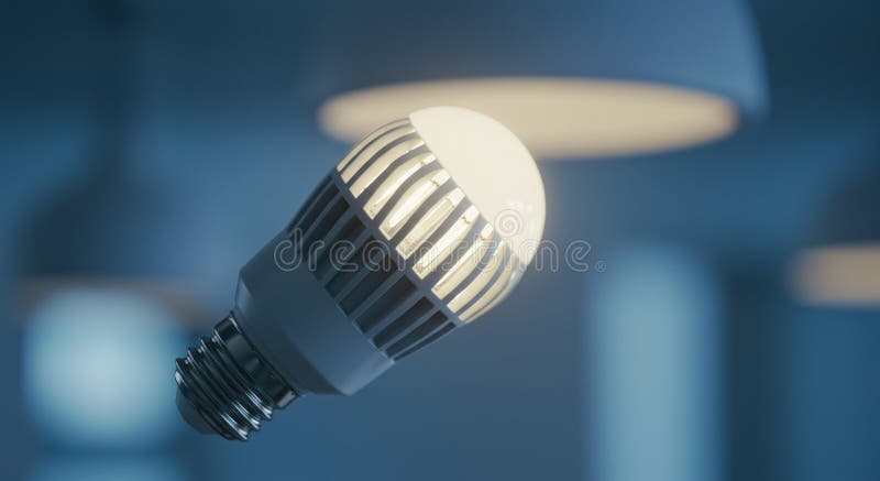 Bright Future LED Bulb Modern LED Bulb Energy Efficient Lighting ...