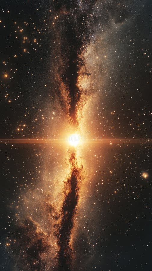 Galactic Eye Concept with Nebula Colors Stock Photo - Image of vision ...