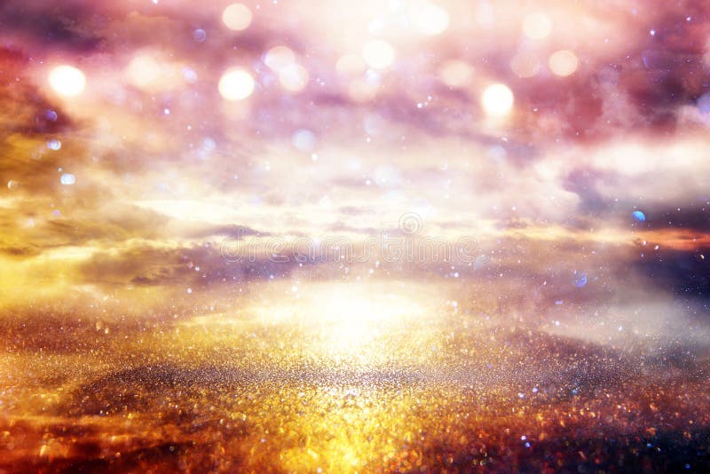 Bright Galaxy or Fantasy Background. Abstract Light Burst . Magical and ...