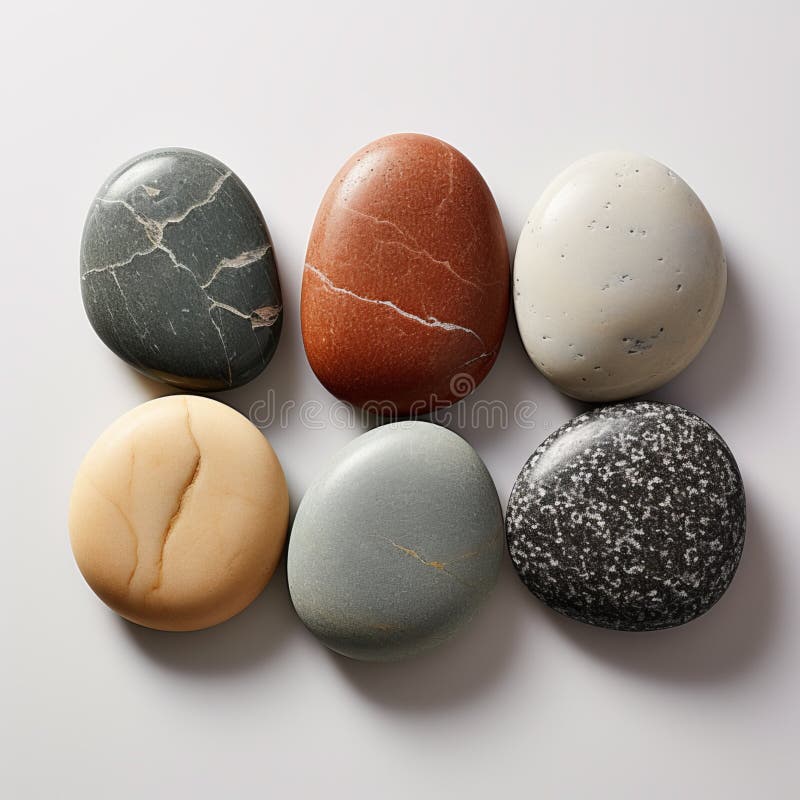 Bright Gems Isolated on a White Background Stock Illustration ...