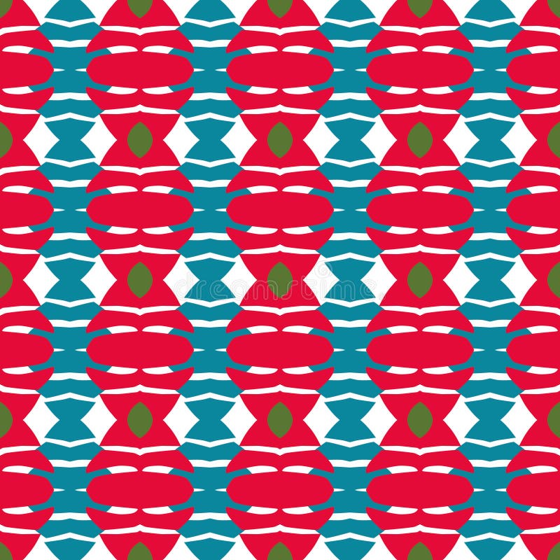 Bright Geometric Background in Traditional Tile Style. Design for ...