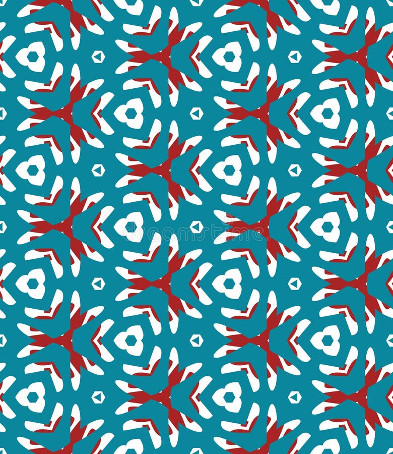 Bright Geometric Background in Traditional Tile Style. Design for ...