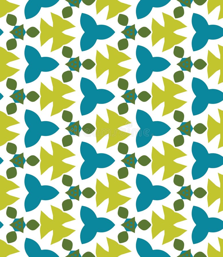 Bright Geometric Background in Traditional Tile Style. Design for ...