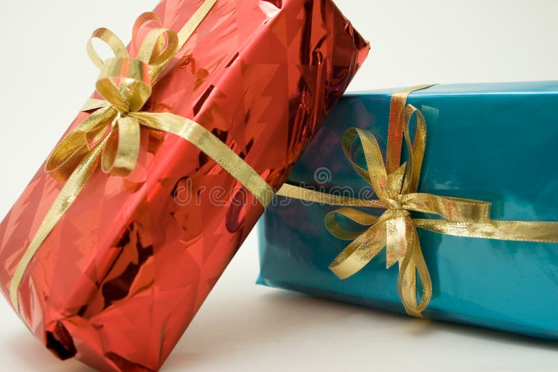Bright Gift Packages stock photo. Image of wrap, special - 838938