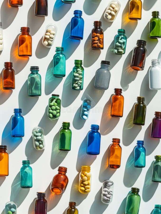 Bright Glass Rectangular Boxes and Capsules - a Collection of Bright ...