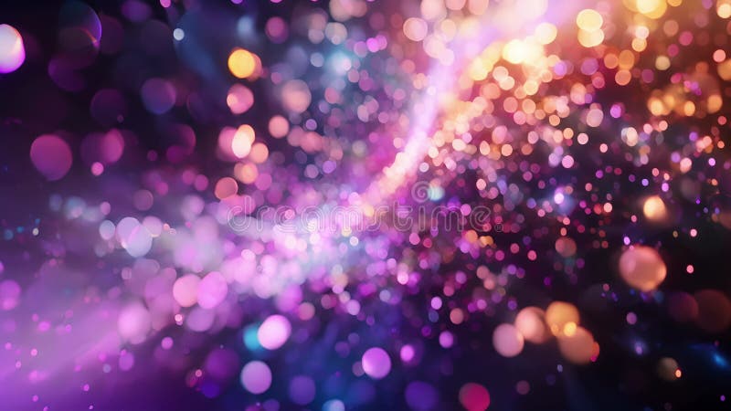 A Bright Glowing Particle is Shown Being Gradually Pulled Towards a ...