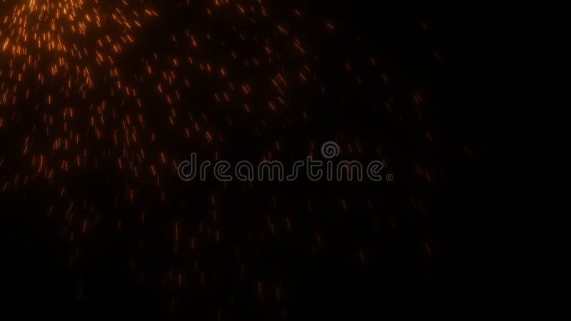 Bright Glowing Sparks Particles. Fireworks Like Background Stock ...