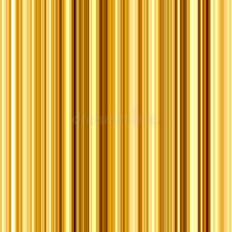 Gold Color Graduated Stripes Background. Stock Illustration ...