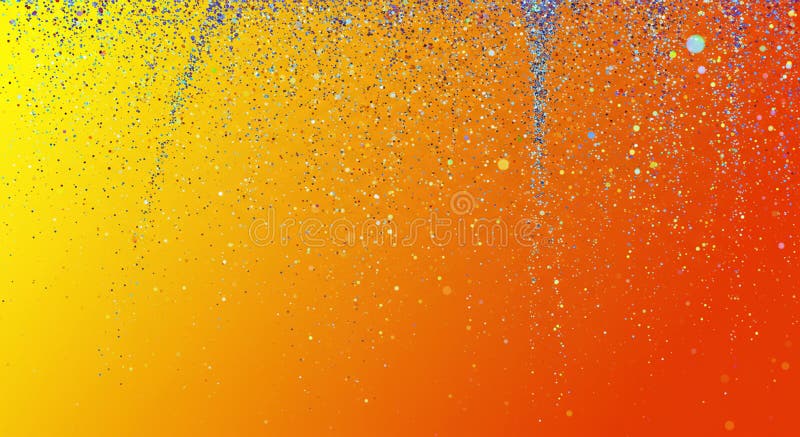 Bright Gradient Backdrop with Colorful Confetti and Sparkles Stock ...