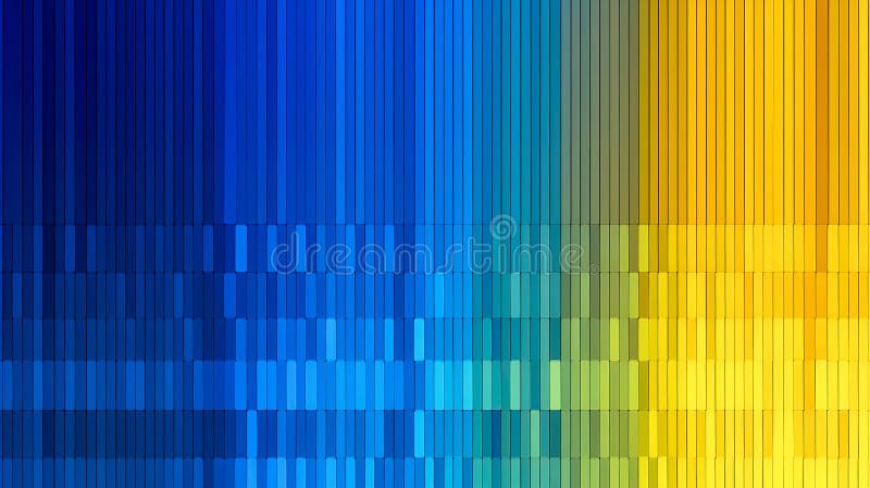Bright Gradient Background, Blue Color Turning into Yellow, Generative ...