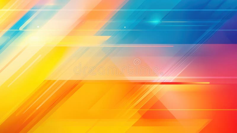 Bright Gradient Background in Bold Neon Tones Stock Photo - Image of ...