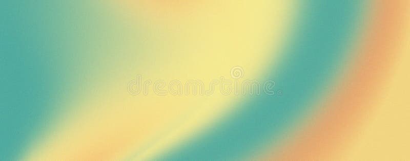 Bright Gradient Background of Light Yellow, Orange and Turquoise Colors ...