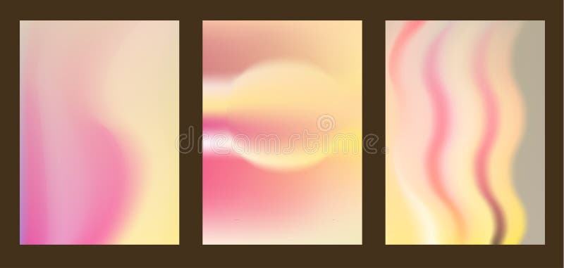 Bright Gradient Background with Place for Text Stock Vector ...